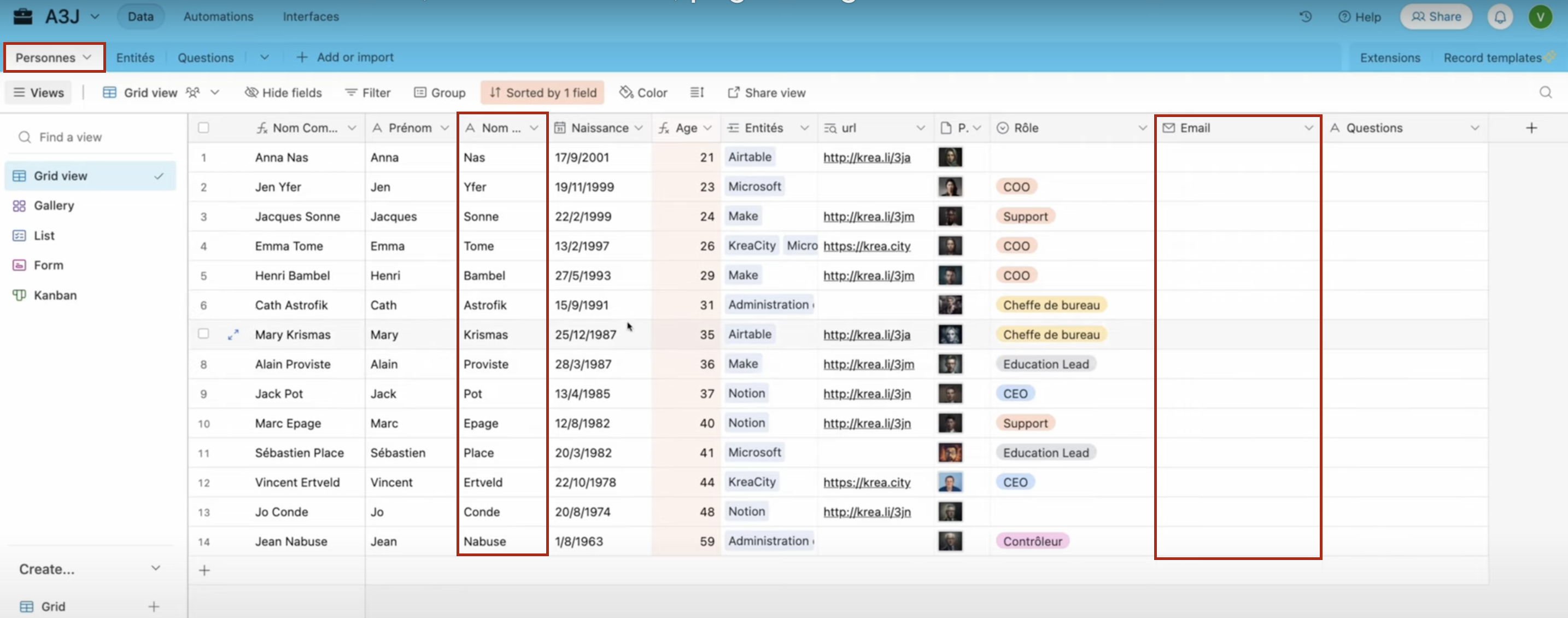 Tuto Airtable jour 3 : Formulaires, automatisation, page designer & Interface